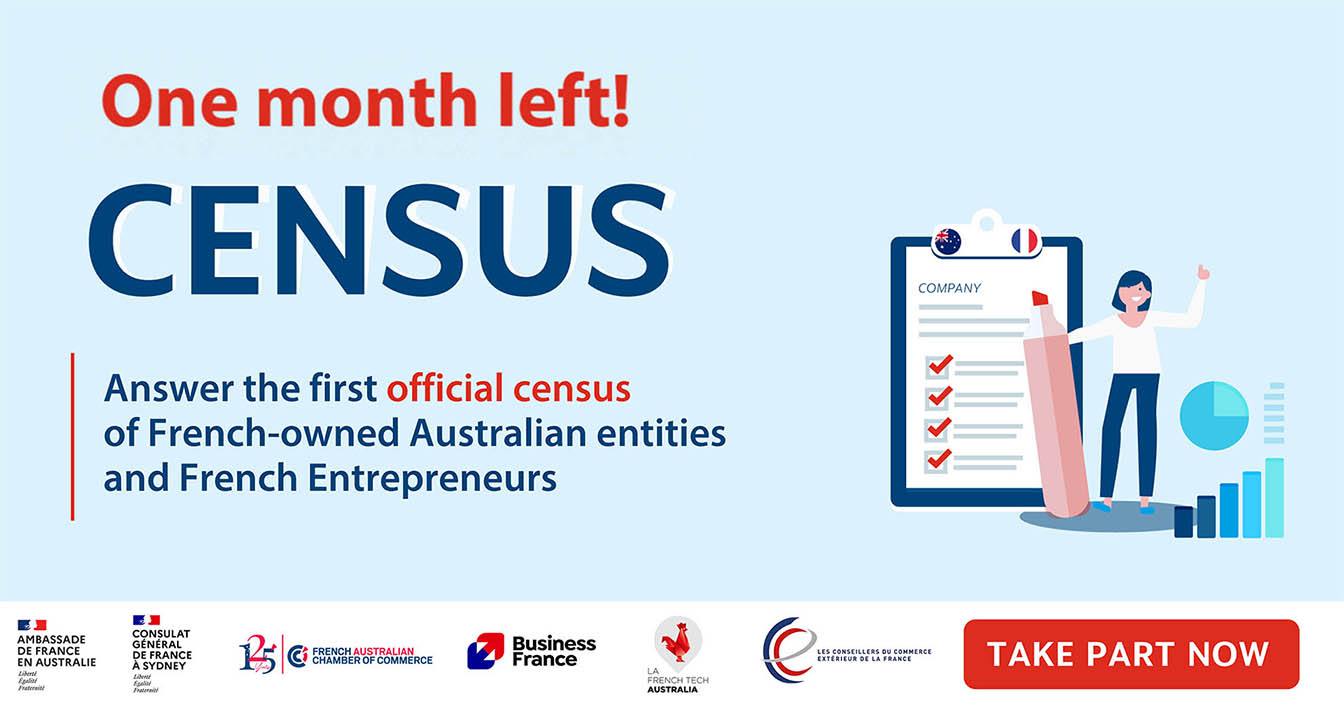 Last Call: French Business Census in Australia - Shape the Future of ...